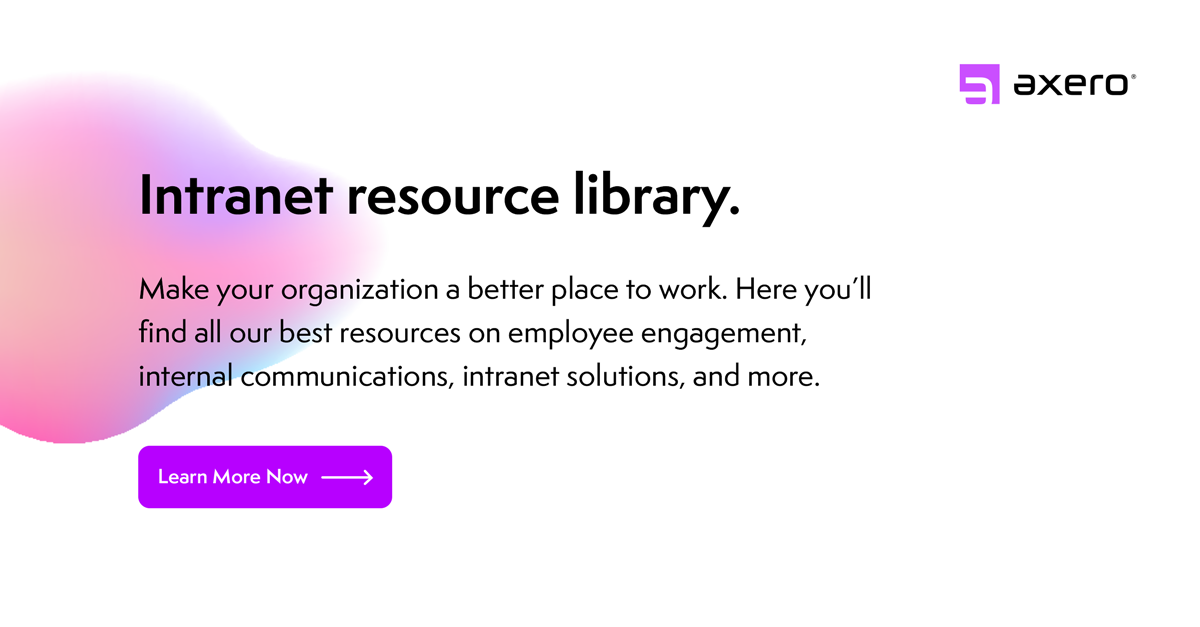 Intranet Resources - Axero Solutions