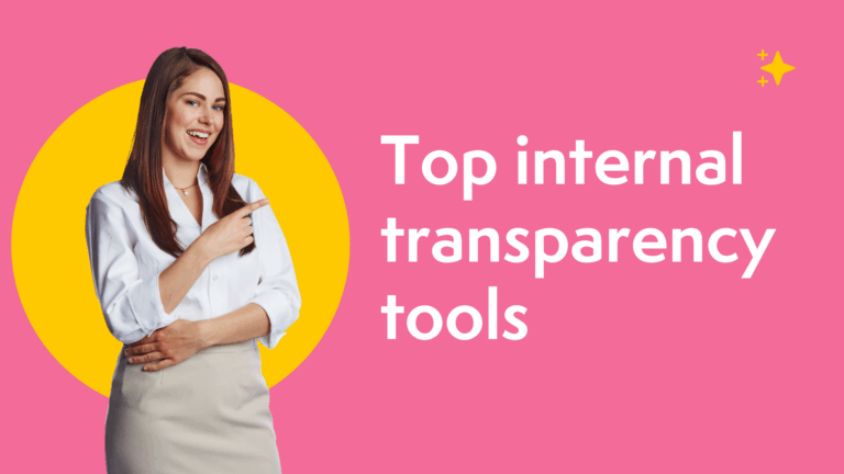 Top 12 internal transparency tools